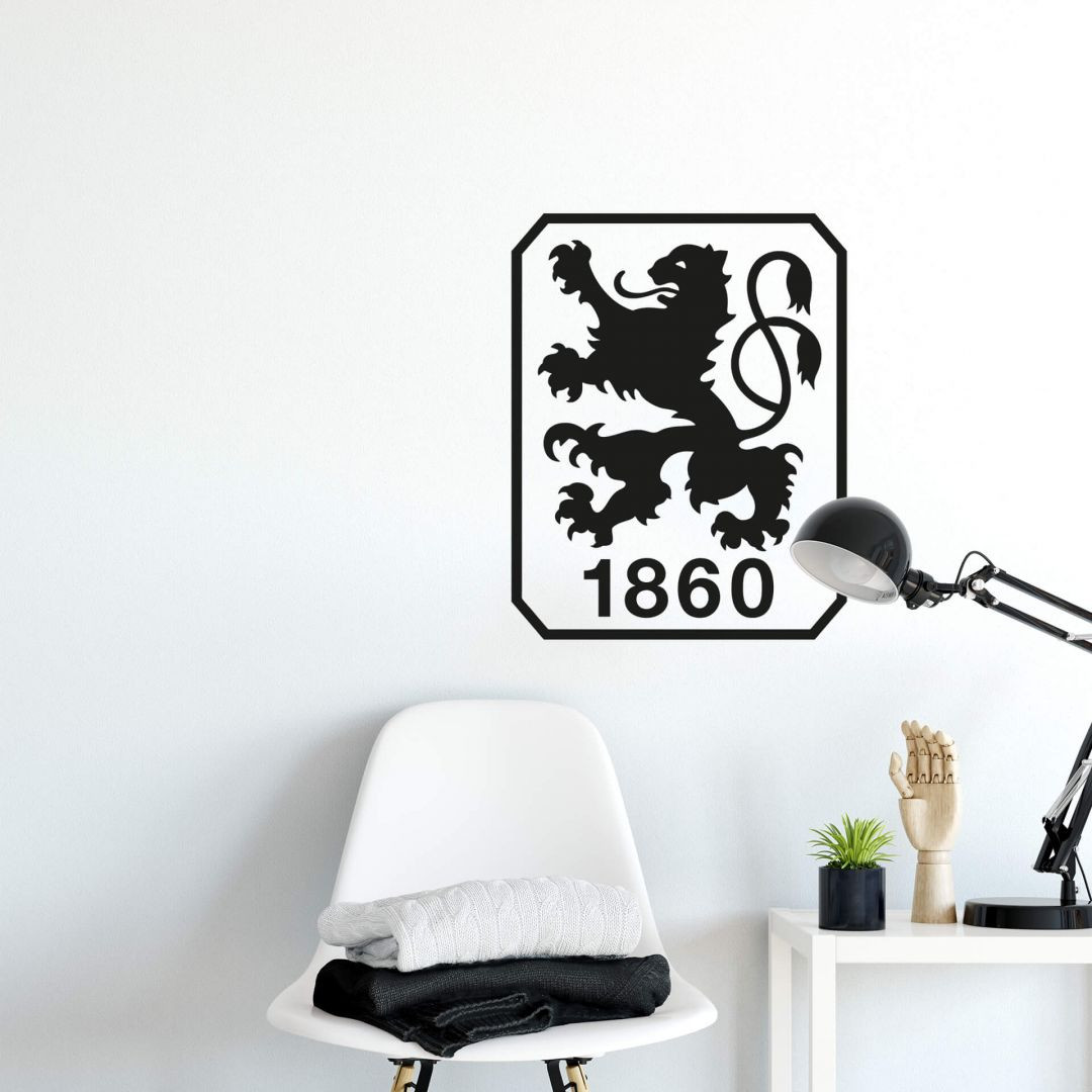 Wandtattoo 1860 München Logo - trenddeko.ch
