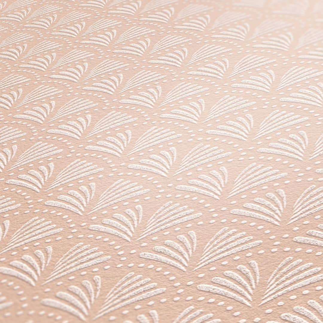 A.S. Création Vliestapete Trendwall 2 Art Deco Tapete metallic, rosa ...