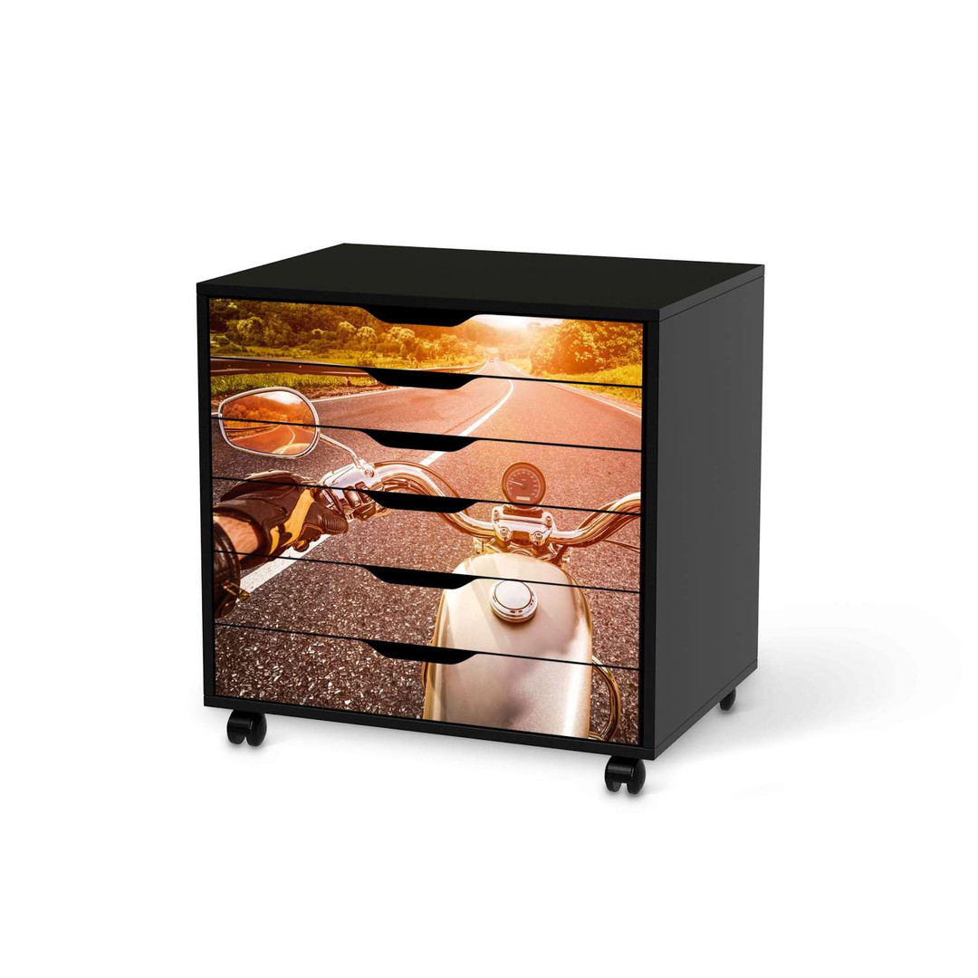 Möbelfolie IKEA Alex Rollcontainer 6 Schubladen - Easy Rider