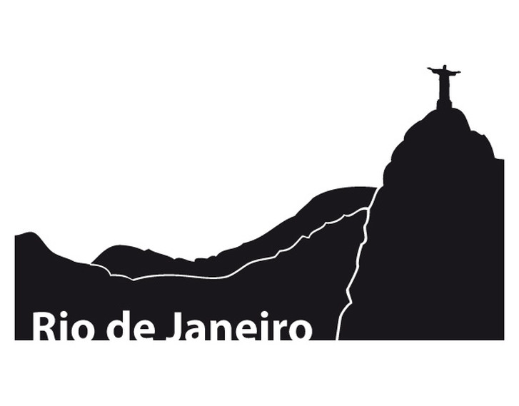 Wandtattoo Rio de Janero