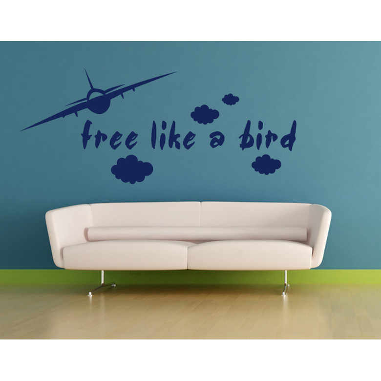 Wandtattoo Free like a bird