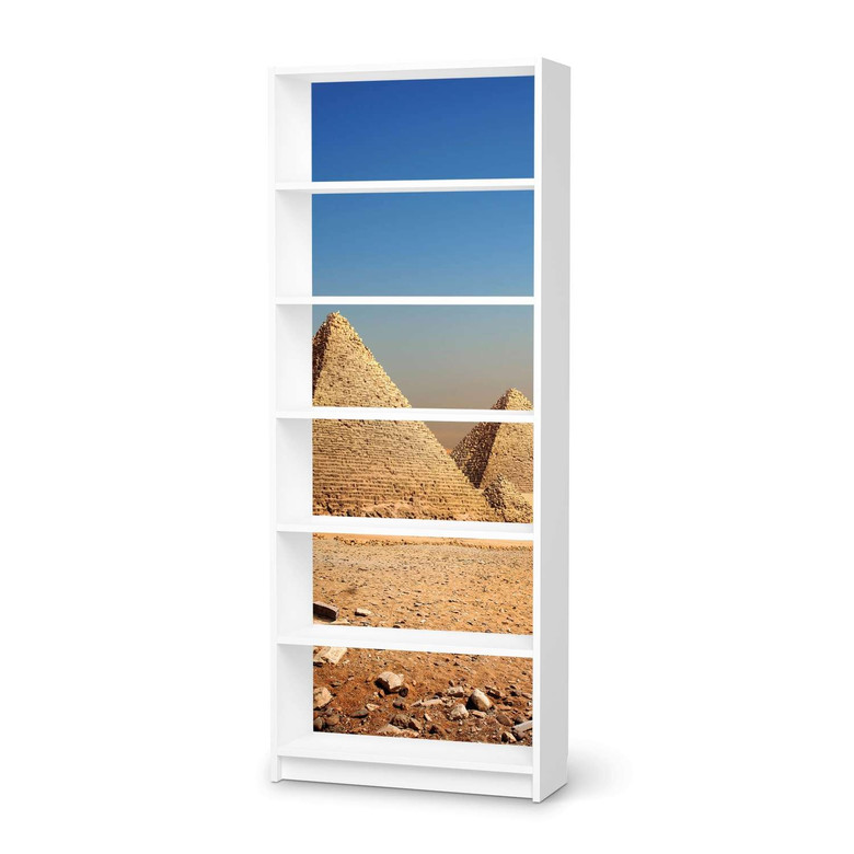 Klebefolie IKEA Billy Regal 6 Fächer - Pyramids