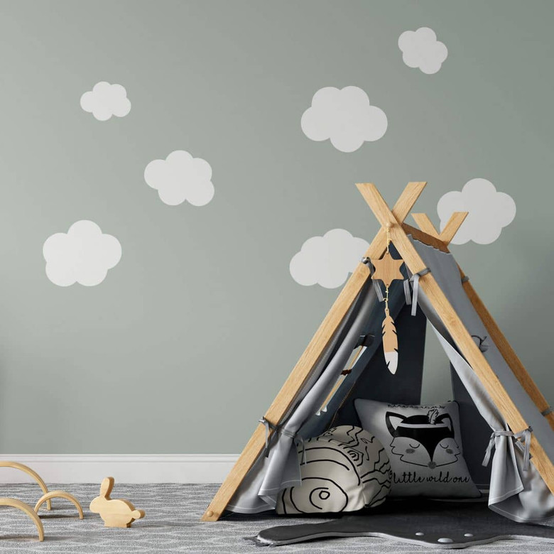 Wandtattoo Wolken-Set 2 - trenddeko.ch